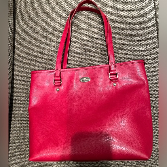 Coach | Bags | Coach Handbag Red In Color | Poshmark